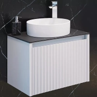 Тумба с раковиной Comforty Марсель 60 белая матовая (00-00012272) в интернет магазине Santehnika ...