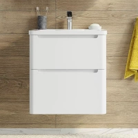 Тумба с раковиной STWORKI Монтре 60 белая (432001) в интернет магазине Santehnika-Room с ...