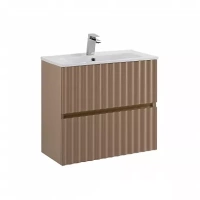 Тумба под раковину Art&Max Elegant 60 подвесная, капучино матовая (AM ...