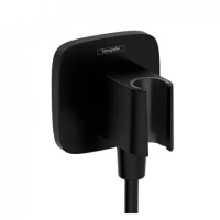 Шланговое подсоединение Hansgrohe FixFit E черный матовый (26887670) в ...