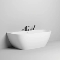 Salini Sofia Wall 180 Ванна пристенная 1800х850х610мм, донный клапан Up&Down, сифон, слив ...